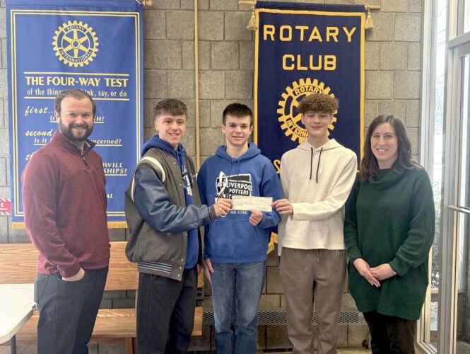ROTARY DONATION | News, Sports, Jobs - The Review